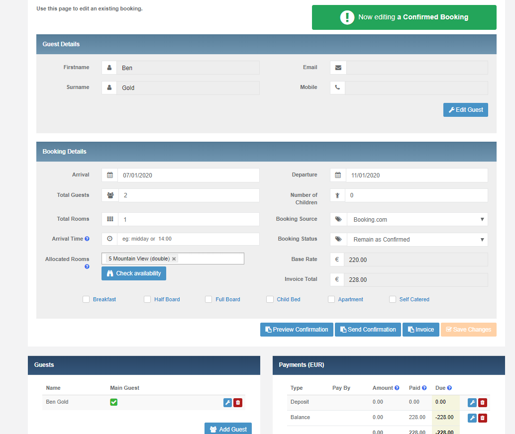 How to take online bookings, manage availability & guests